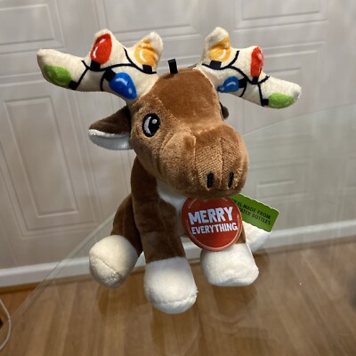 Snug Arooz ~Christmas/Holiday Marty The Moose ~ Crinkle/Squeaky Dog Toy ...