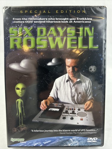 SIX DAYS IN ROSWELL (DVD, 1999) Synapse Films Alien Documentary NIB NEW ...