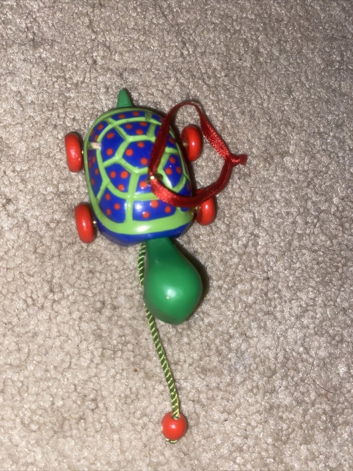 Hallmark Keepsake 2001 Wiggles Turtle In Original Box Christmas ...