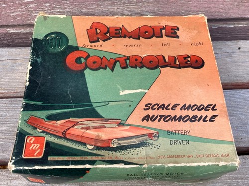 VTG AMT FORD FAIRLANE 500 REMOTE CONTROL CAR w BOX | eBay
