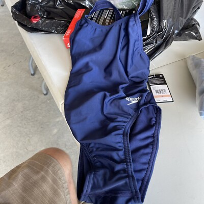 Women's Pro LT Navy Blue Speedo Bathing Suit Size 28 | eBay