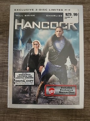 *BRAND NEW* Hancock (Exclusive 3-Disc Limited Edition) - DVD Will Smith ...