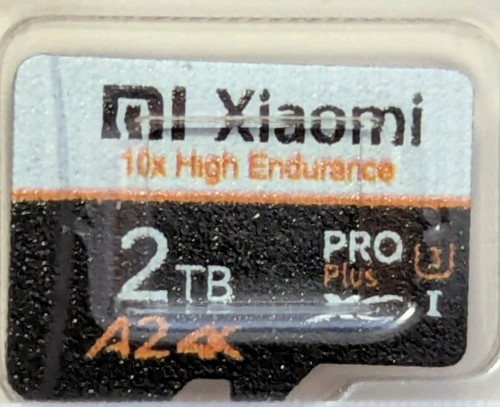 2 TB MicroSD & Adapter Pro Mem Card Very High Speed Durable A2 U3 ...
