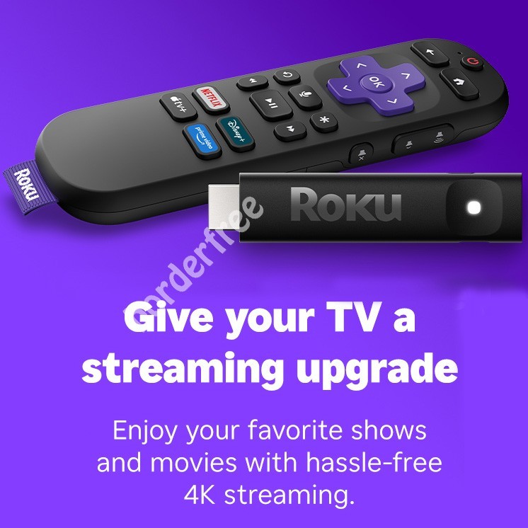 Roku Streaming Stick Plus 4K & HDR Roku Streaming Device for TV w ...