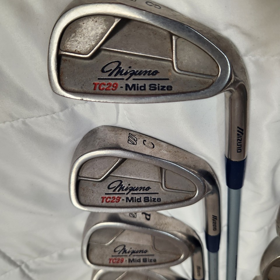 Mizuno TC29 Mid Size Irons Set 3-PW-SW Exsar V Women Flex Shaft Right ...