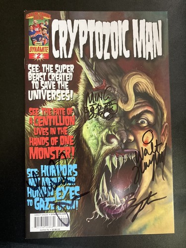 Cryptozoic Man 2-4 Signed + Blood Drop Comic Book Men Tell ‘Em Steve ...