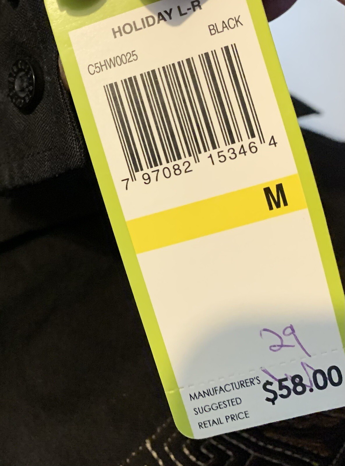 Cubavera Black Long Sleeve Shirt Men's Size M Button Up Embroider ...