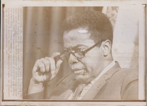 1969 Samuel Simmons Wa Black Housing Development Secretary Man ...