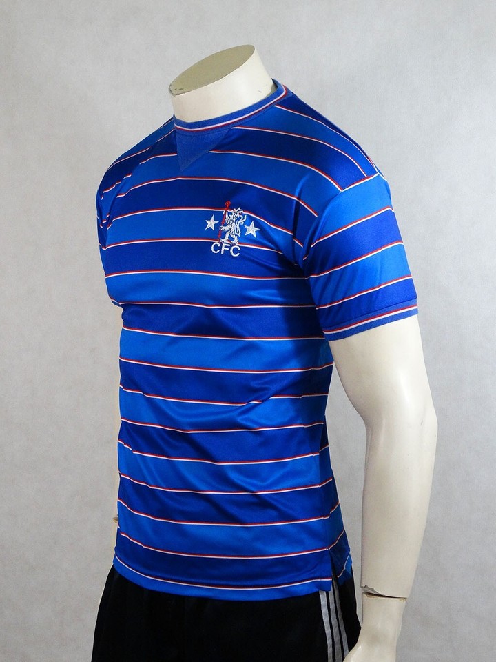Chelsea Home Football Shirt Jersey Trikot 1983 1984 1985 Replica Score ...
