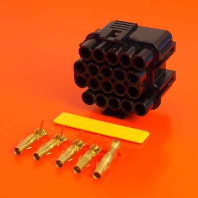 Lucas Rists 20 Way Black Receptacle TTS Series Electrical Wiring ...