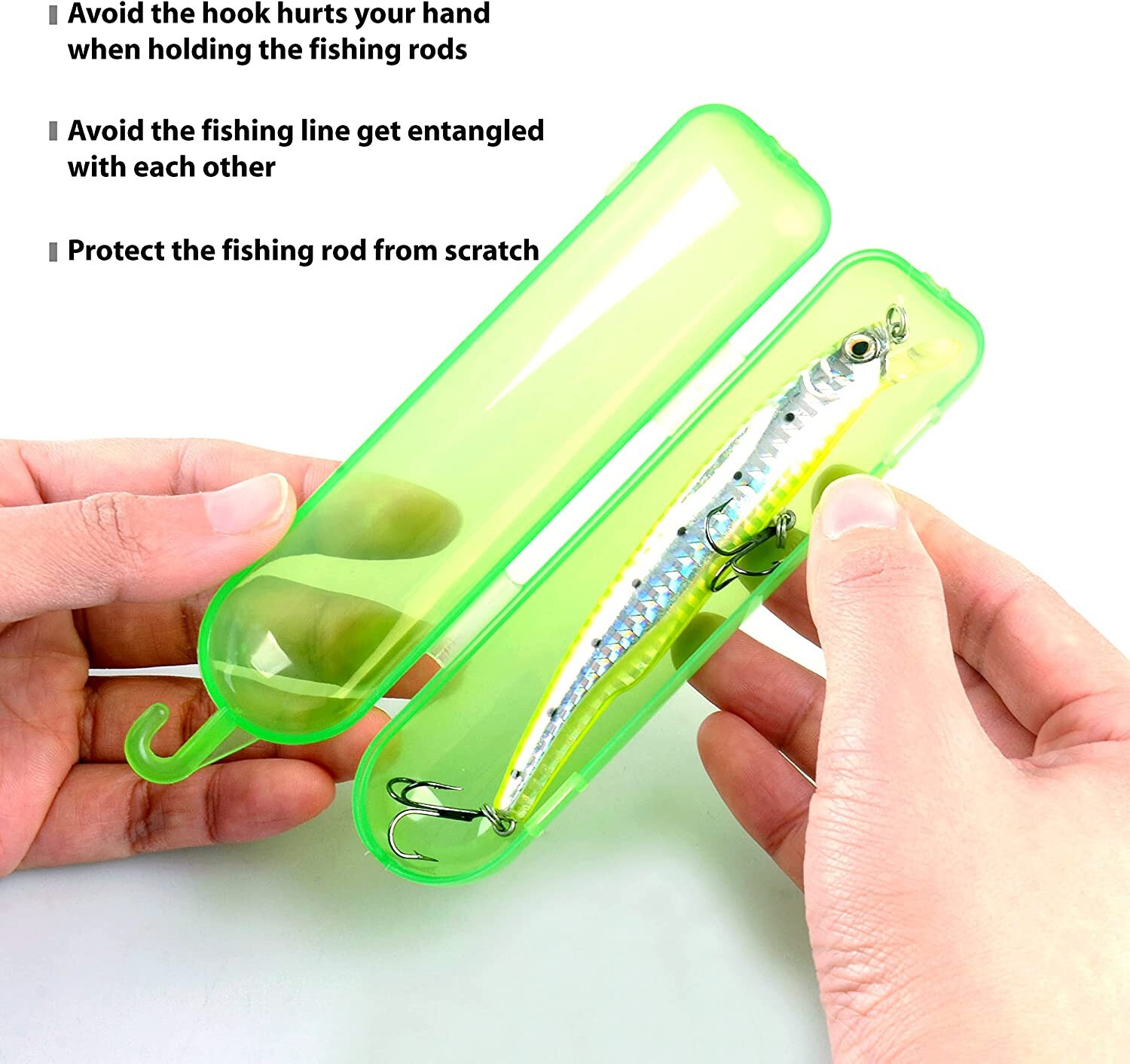 12Pack Fishing Lure Wraps Hook Protector Lure Covers Jacket Bait ...