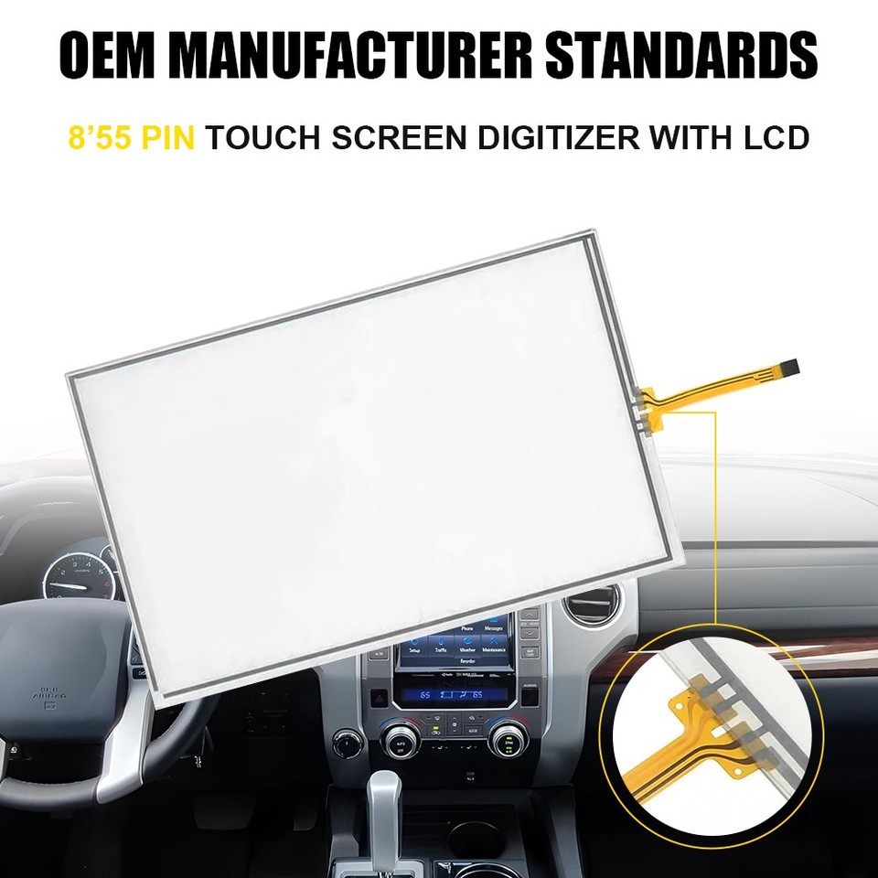 7'' Touch Screen Glass Digitizer For 2014-2019 Toyota Tundra Radio ...
