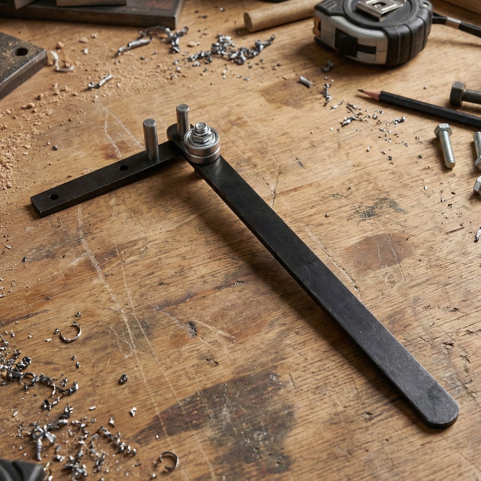 Manual Tubing Rod Bender Workbench Tool Flat Bar Rod Bender Steel ...