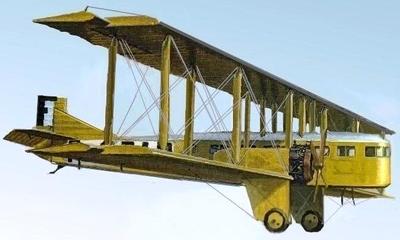 F.160 Goliath Farman France Bomber Airplane F160 Mahogany Wood Model ...