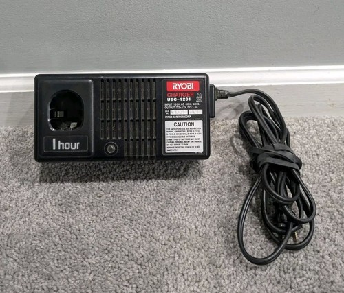 Genuine OEM RYOBI UBC-1201 Battery Charger 7.2-12V Volt Vintage 1 Hour ...