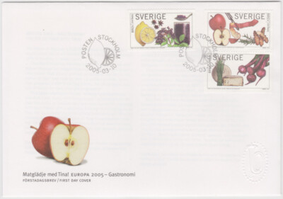 Sweden FDC 2005, Gastronomy, Food, Mint | eBay