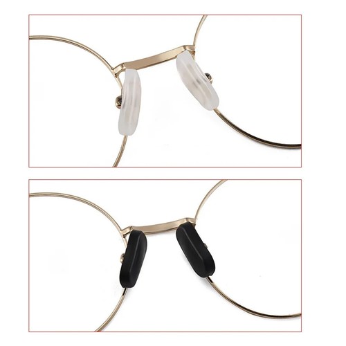 Slip-on Silicone Eye wear Protective Covers Nose Bridge Pads Nose ...