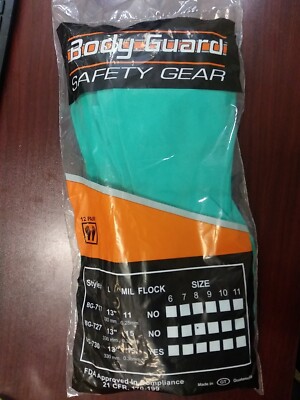 body guard safety gear gloves 12 pair style FDA Approved in Compliance ...