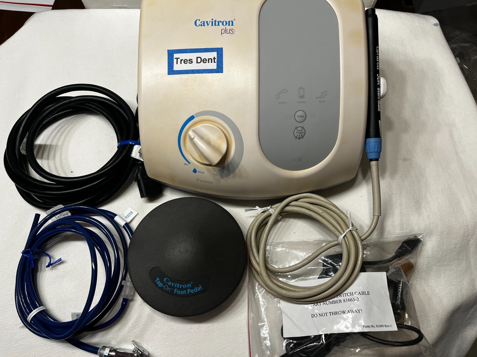 DENTSPLY Cavitron Plus GEN-136 Dental Ultrasonic Scaler for sale online ...