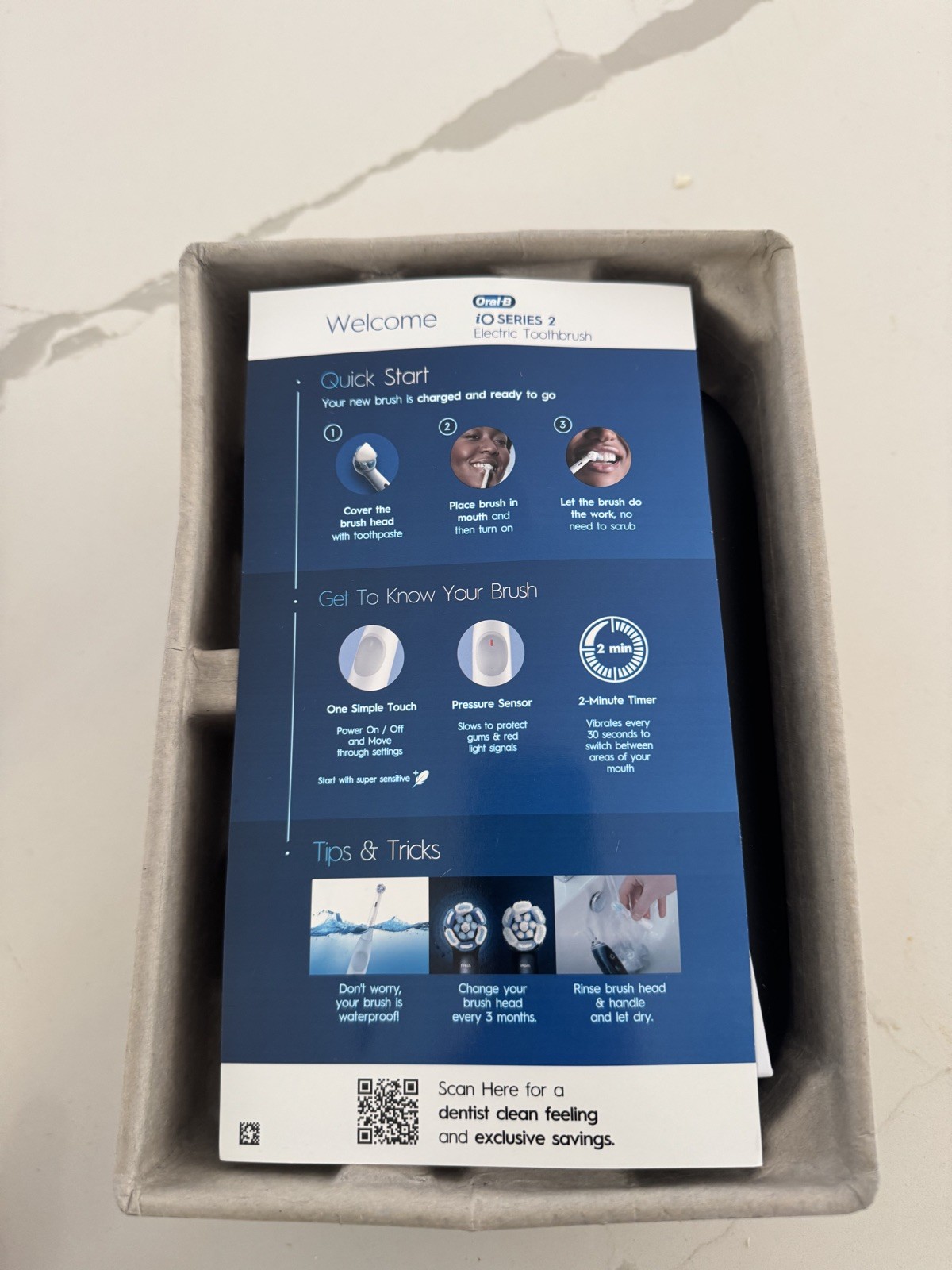 Oral-B iO Series 2 Limited Electric Toothbrush - Open Box | eBay