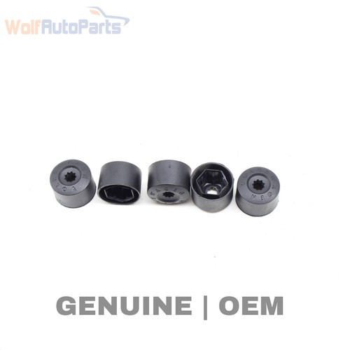 2009-2024 VW TIGUAN - LUG NUT / BOLT Cover / CAP SET (5) 1K0601173 | eBay