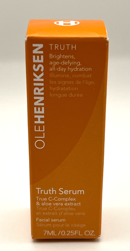 Ole Henriksen TRUTH SERUM True C Complex & aloe vera .25oz TRAVEL SIZE ...