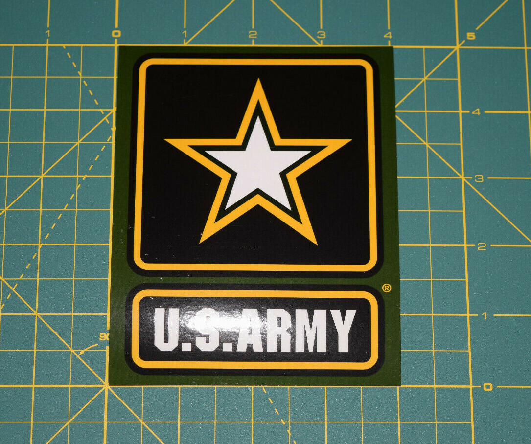 US Army Logo Star Decal Vinyl Military Vinyl MilitarySticker Brand NEW ...