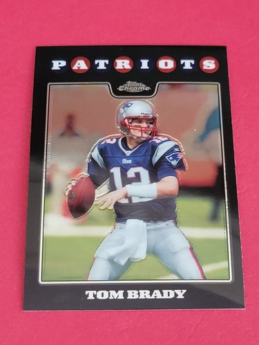 TOM BRADY - 2008 TOPPS CHROME - BASE SET CARD #TC3 | eBay