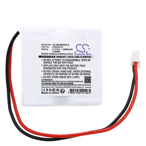 BATTERIE 2000mAh Type HB0009TA For Legrand 61090 62525 62541 62542 ...
