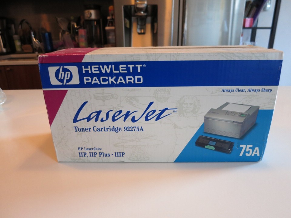 Brand New Genuine OEM 75A HP Laser Jet Toner Cartridge 92275A Unopened ...