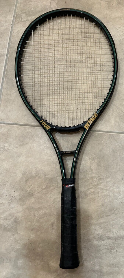 Prince Tour 700 Graphite Oversize Tennis Racket w/ case 27" 12 oz 4.75 ...