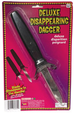 Retractable Knife Dagger Prank Joke Gag Trick Fake Weapon Disappear ...