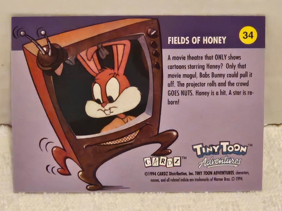 1994 Cardz Tiny Toon Adventures Trading Cards You-Pick - Complete your set | eBay