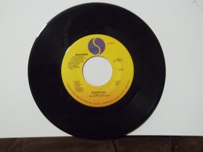 1983 Madonna Borderline / Think of Me 45 7" SIre record | eBay