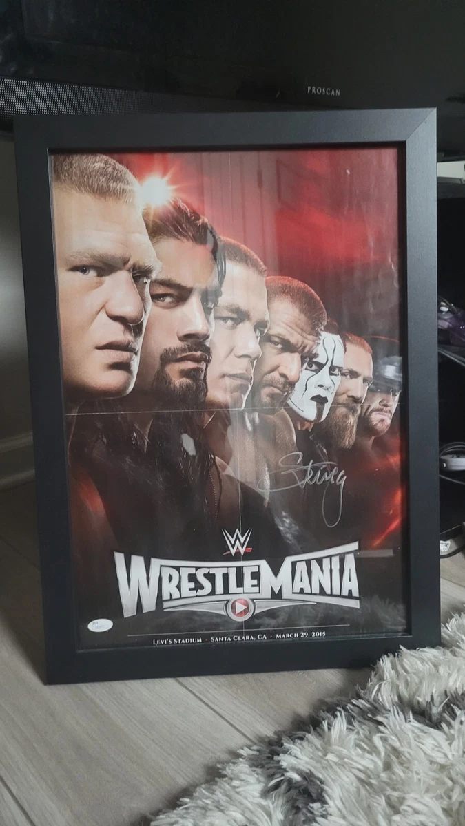 Wrestlemania 31 Poster Sting