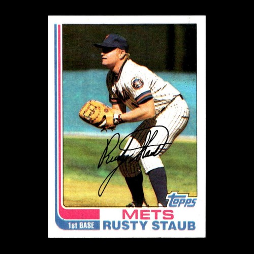 Rusty Staub 1982 Topps New York Mets #270 R313C 24 | eBay