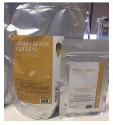Korea Dermabell Luxury Aesthe Modeling Royal Gold 1kg + Masic Powder ...