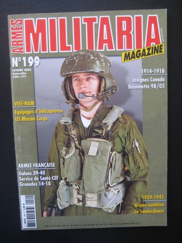 MILITARIA Magazine n° 199 - EQUIPAGES HELICOS USMC VIETNAM - GRENADES ...