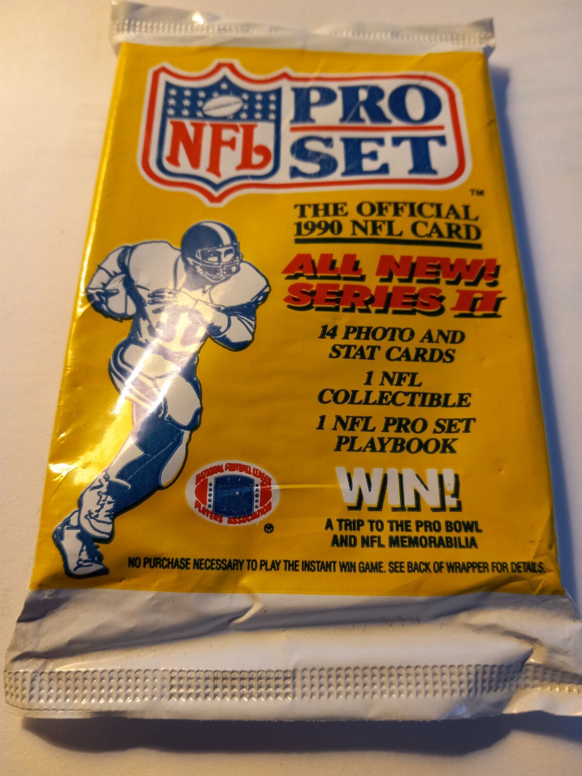 1990 NFL Pro Set (Series 2) Unopened Individual Sealed Football Wax ...