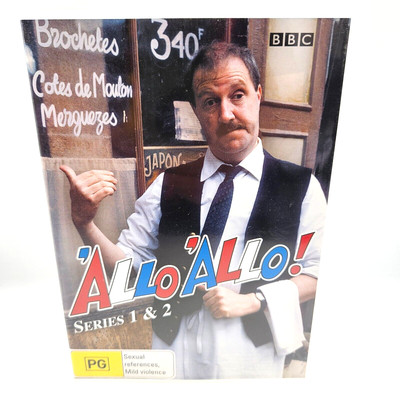 Allo 'Allo! Series 1-2 DVD 3 Disc Set Region 4 Free Post BBC ...