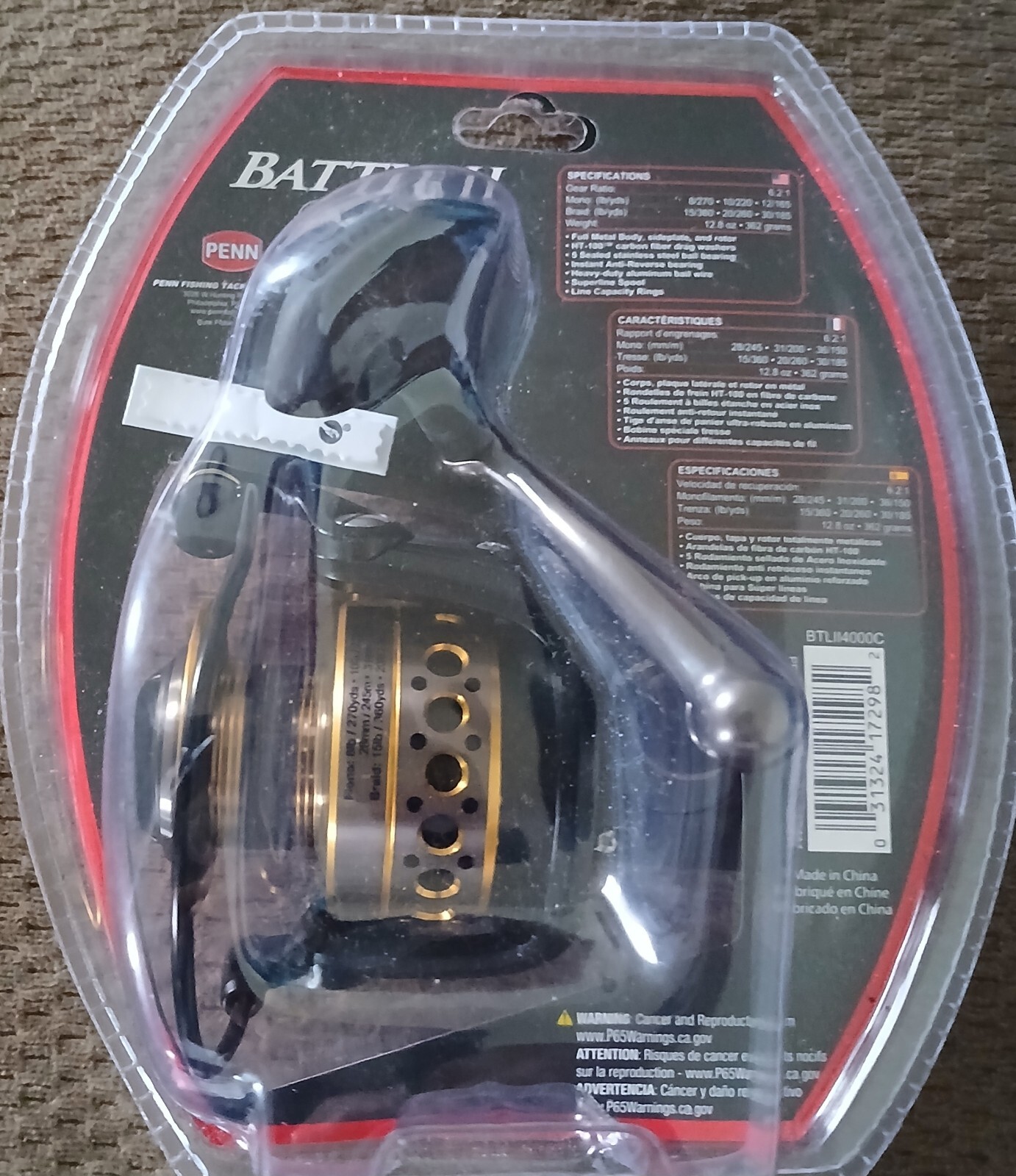 Penn Battle II Spinning Fishing Reel - BTLII4000 for sale online | eBay