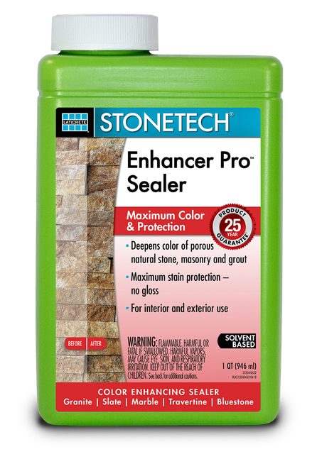 Dupont StoneTech Professional Rich Color Enhancer Pro Sealer 1 Quart ...
