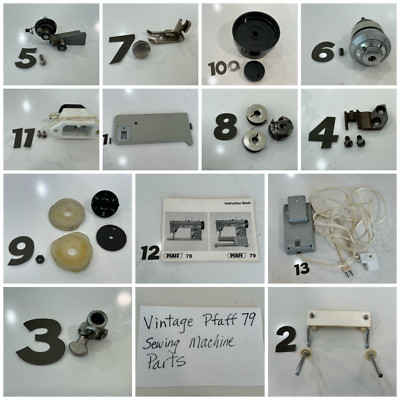 VINTAGE PFAFF 79 SEWING MACHINE PARTS | eBay