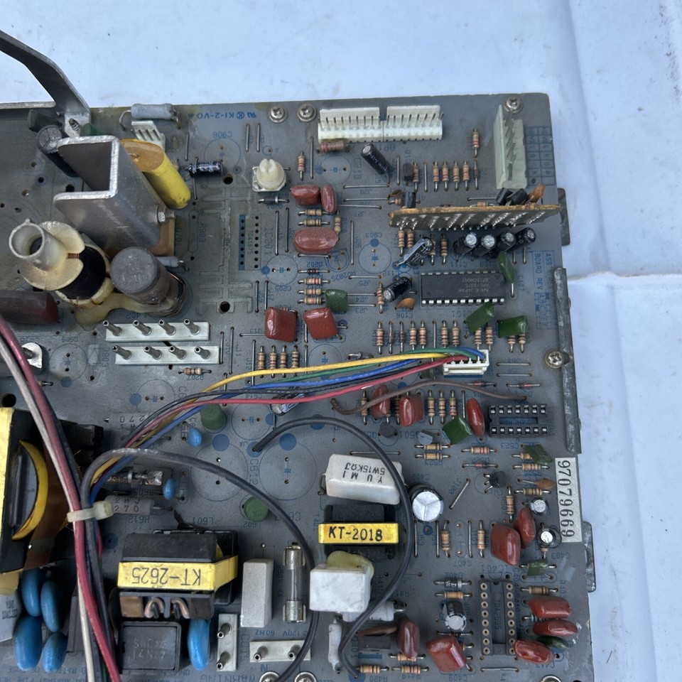 Untested Vintage Ktmf RCA MONITOR CHASSIS arcade game pcb board if64-11 ...