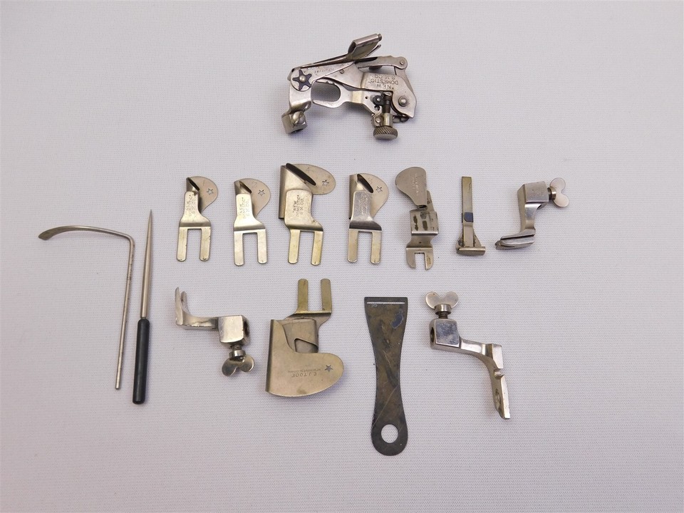 Vintage Singer Sewing Machine Attachments and Tools 14pc Lot | eBay