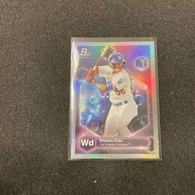 2022 Bowman Platinum Precious Elements Wilman Diaz #PE-1 | eBay