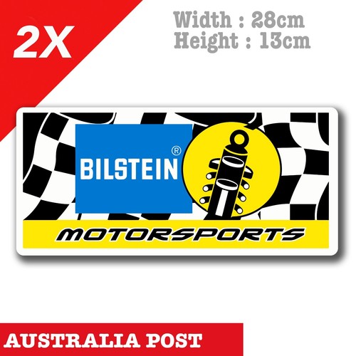 Bilstein Motorsports Spring Banner Decal Stickers | eBay