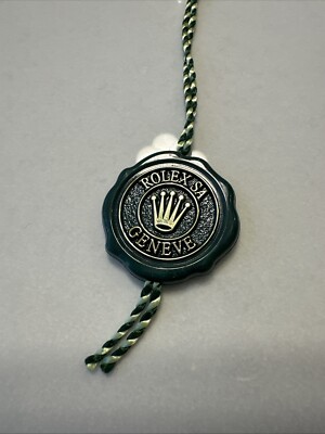 New Authentic Rolex Watch Superlative Chronometer Green Hang Tags 10 ...