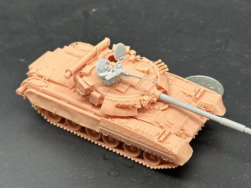 3D Printed 1/35 Russian T-80UD Main Battle Tank Unpainted Model Kit NEW ...