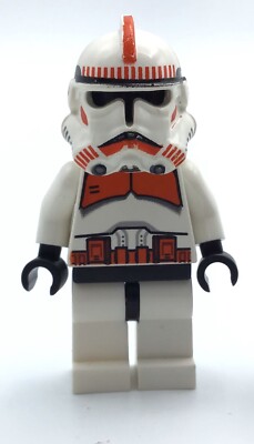 LEGO RED SHOCK TROOPER MINIFIGURE STAR WARS CLONE TROOPER ORIGINAL ...